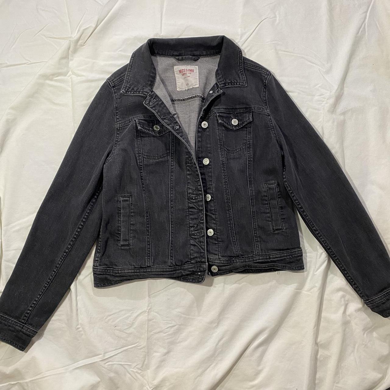 ⭐️ Mossimo Black Jean Jacket ⭐️ Size : Large ⭐️... - Depop