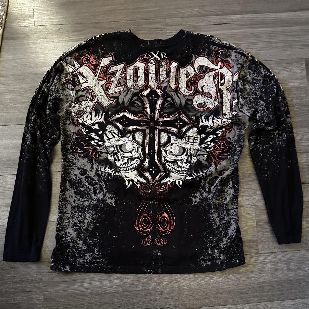 XZAVIER Y2K LONG SLEVE SIZE: XL - Depop