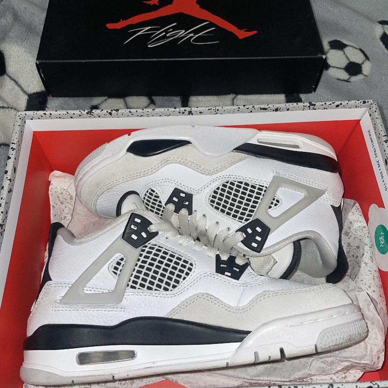 Jordan 4 military black.excellent condition, size... - Depop