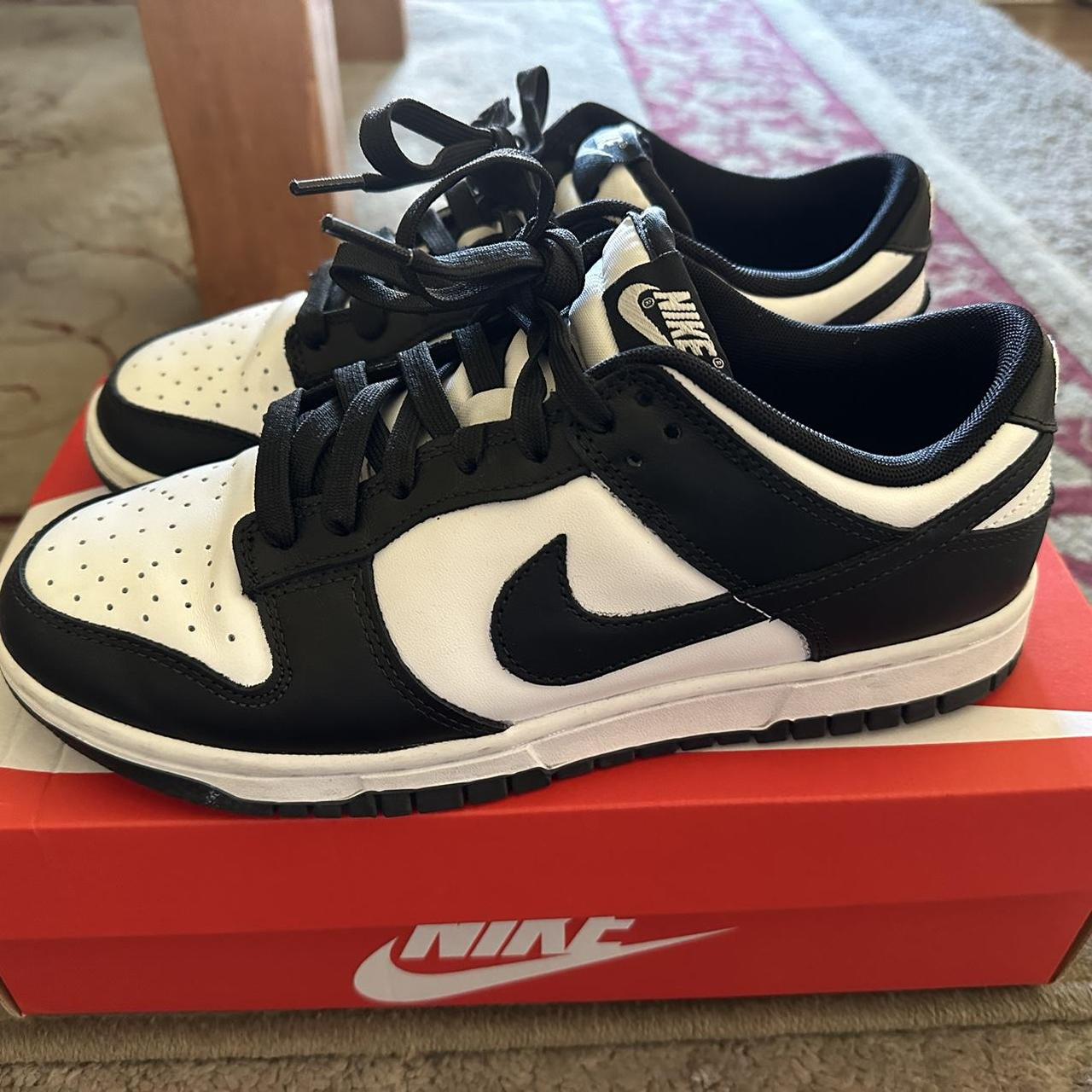 NIKE PANDA DUNKS unisex sizing women’s 9.5/ men’s... - Depop