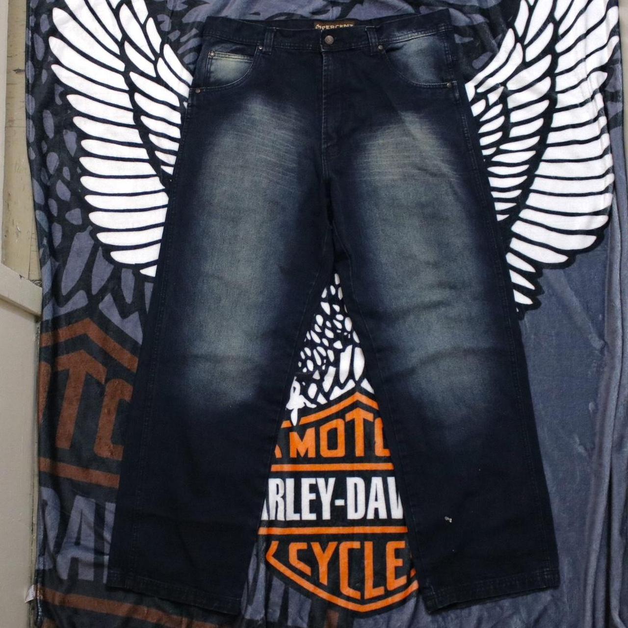 (Men’s 36) Vintage 3 Percent jeans with multi... - Depop