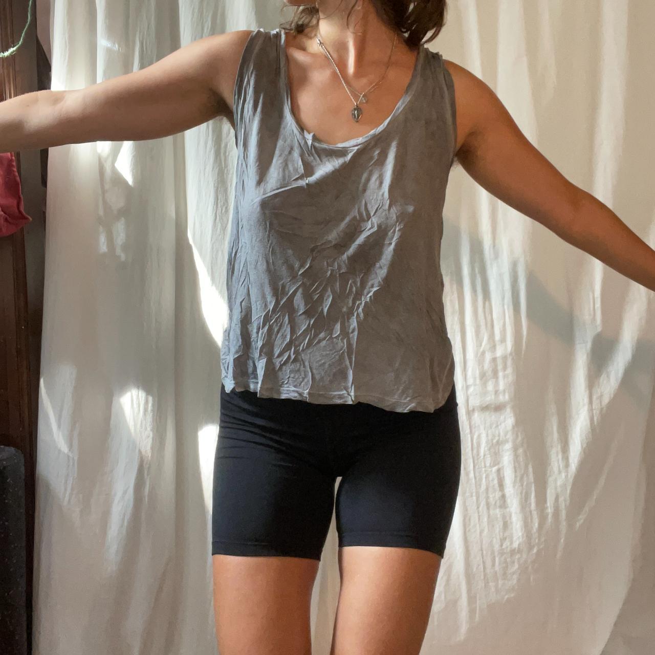 Soft grey tank - brand is "leith" - size is XS - Depop