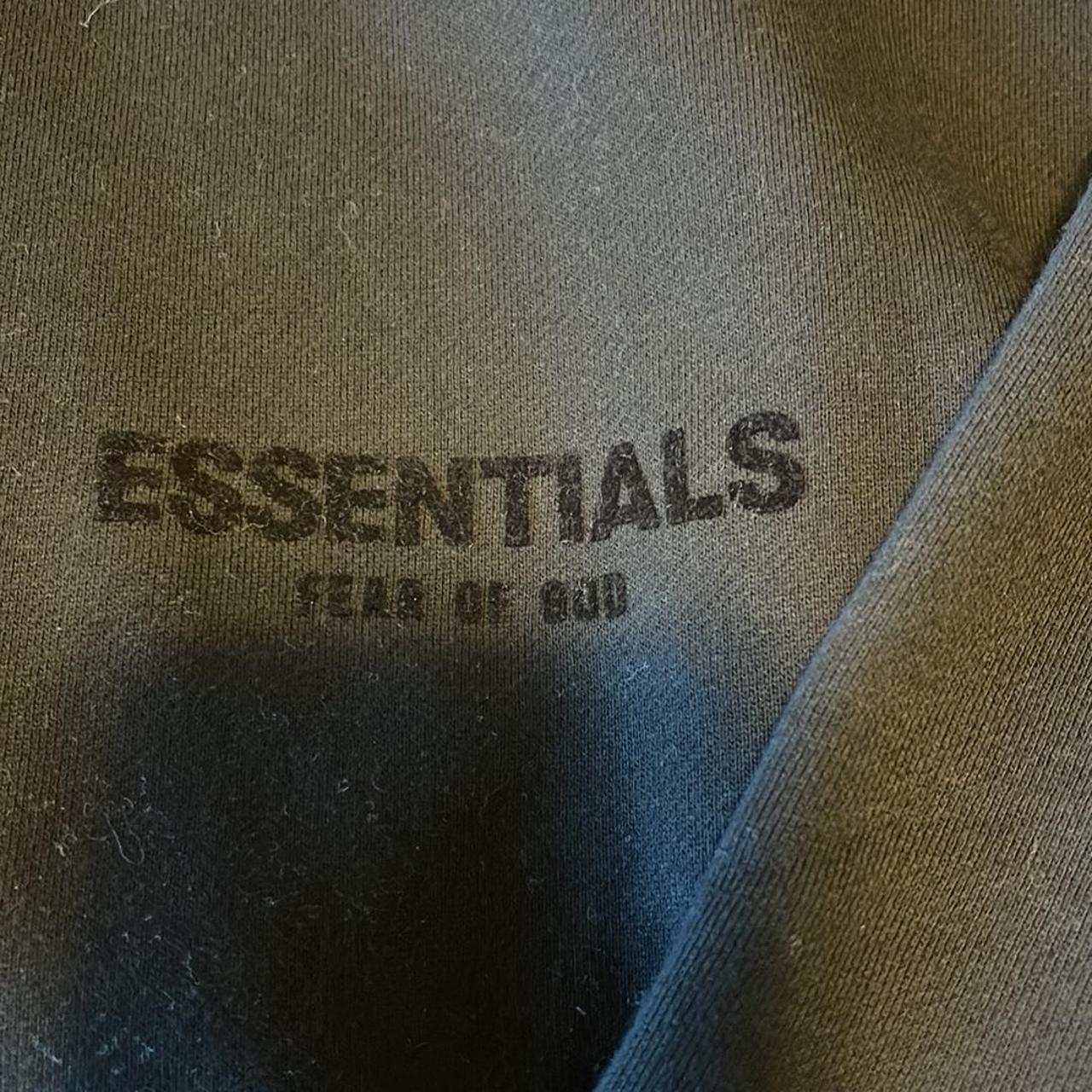 Black Stretch Limo Essentials “Fear of God” crewneck... - Depop