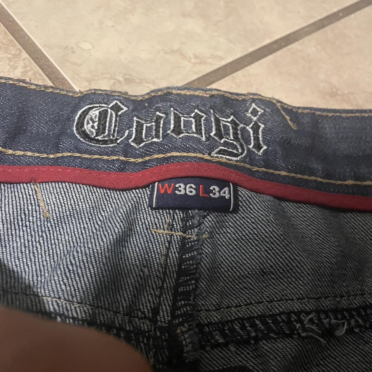 y2k vintage coogi jeans -proportional baggy fit... - Depop