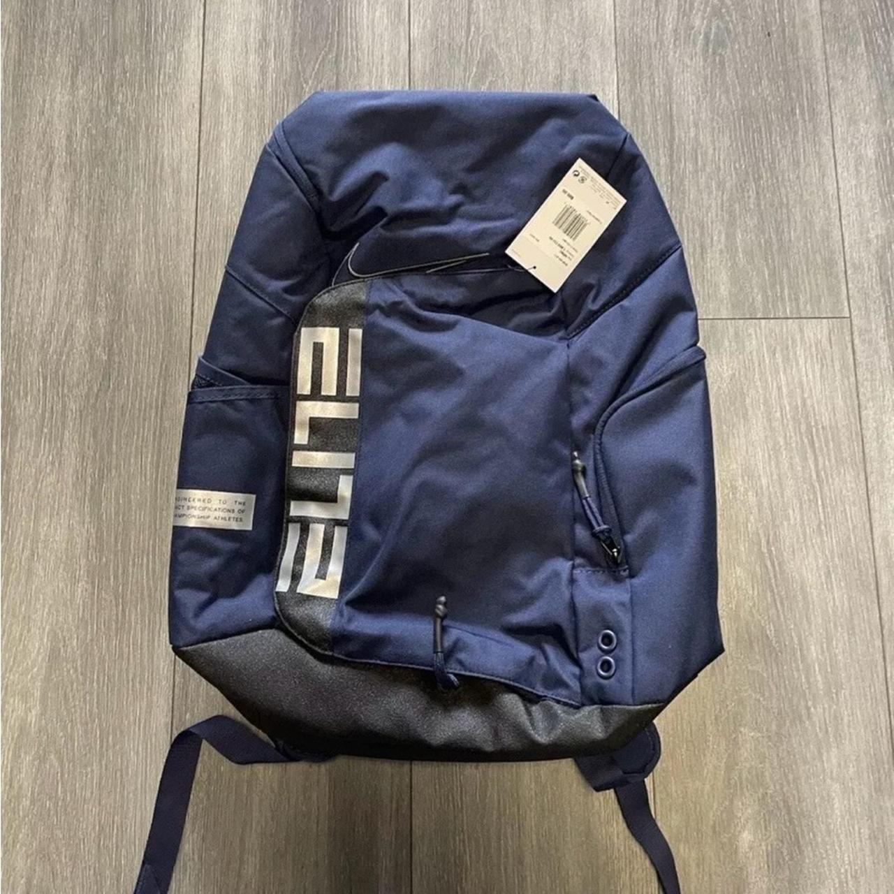 Nike Elite Pro Hoops Basketball Backpack Bag - Navy... - Depop