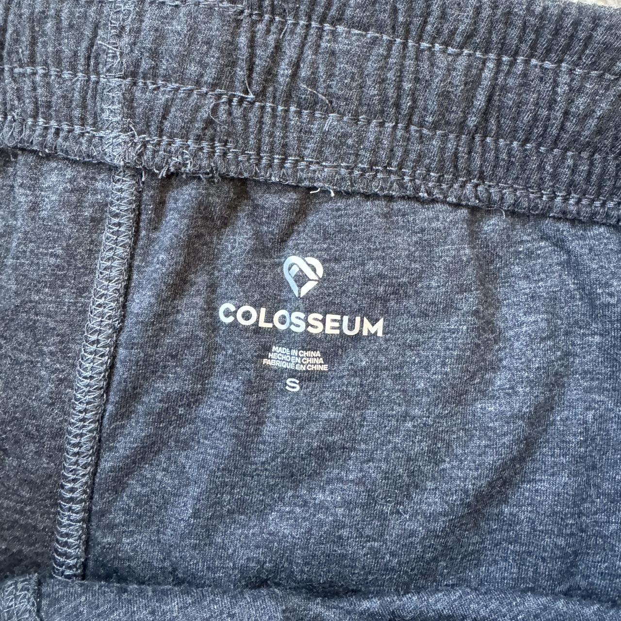 Dark Grey Yoga Shorts - Depop