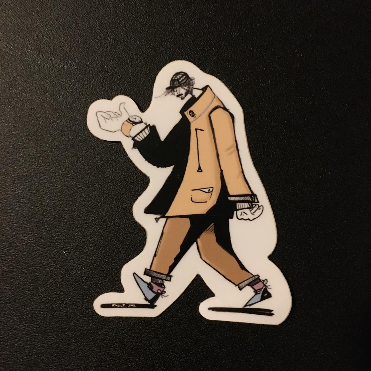 Running late! #sticker #waterproof #durable... - Depop