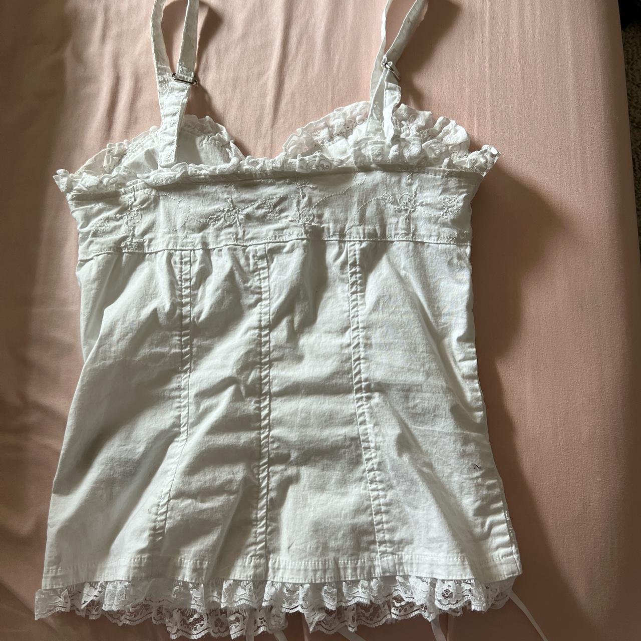 Tripp NYC Women's White Blouse | Depop