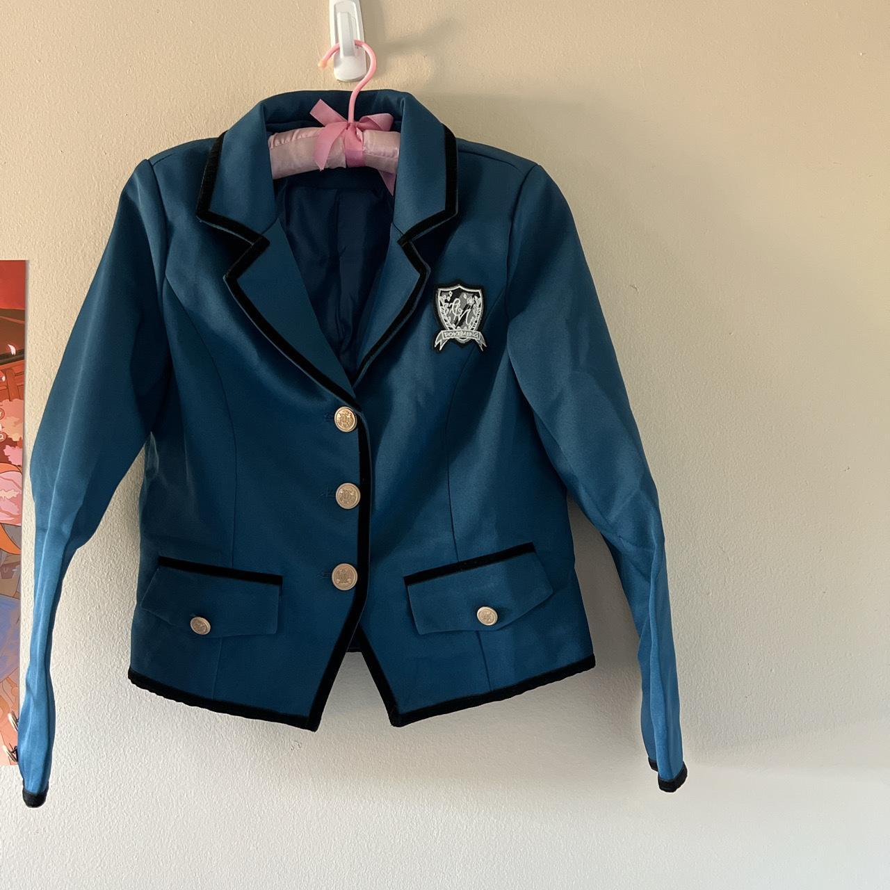 Japanese seifuku inspired blazer School uniform girl... - Depop