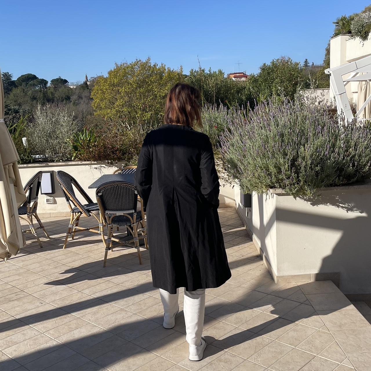 Spolverino di Marni in tessuto sostenuto anni 2000... - Depop