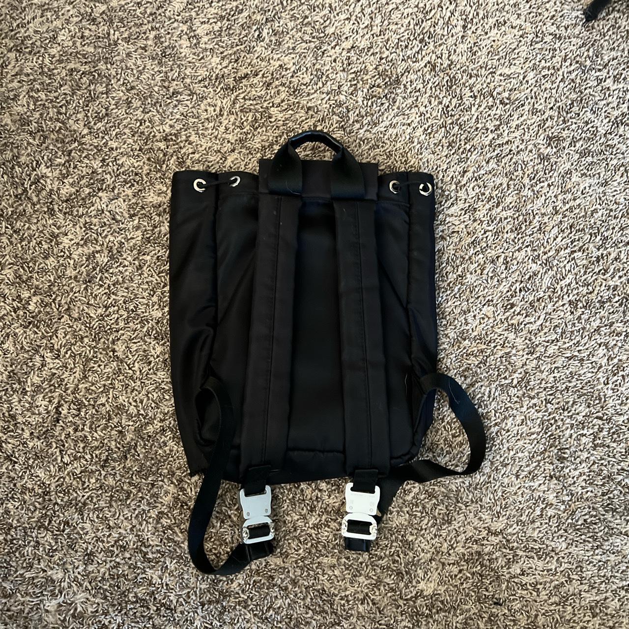 Alyx mini backpack, used very heavy, scuffs on... - Depop
