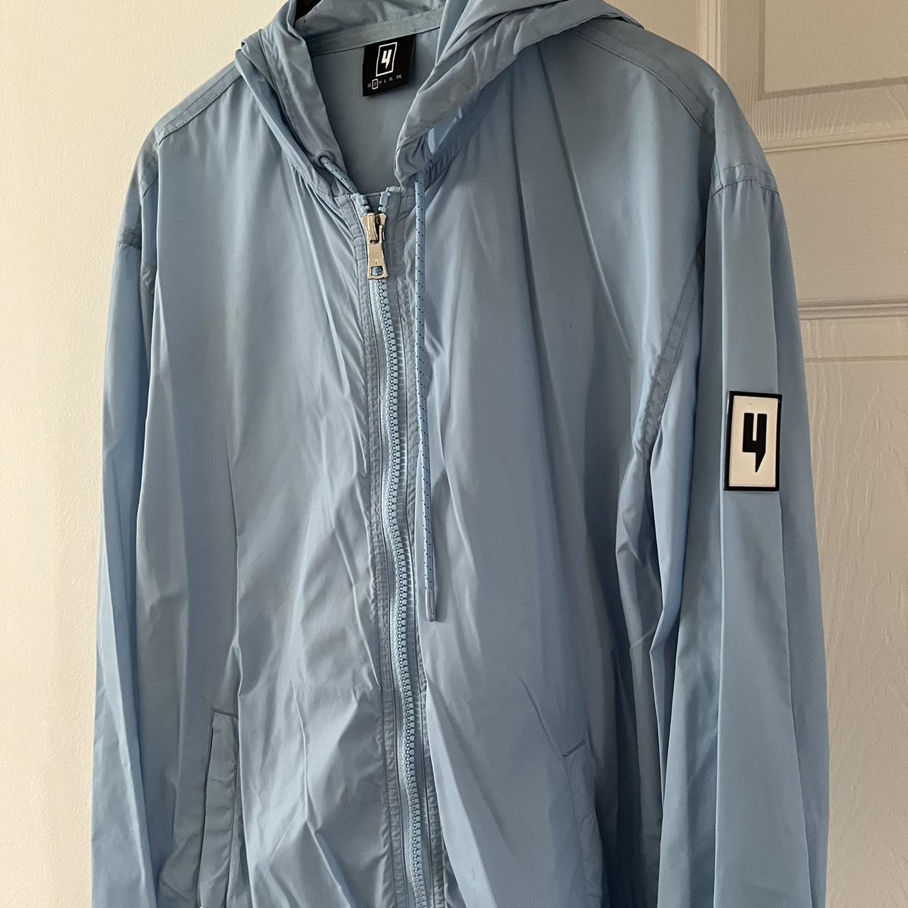 Men’s light blue Yelir windbreaker. Size... - Depop