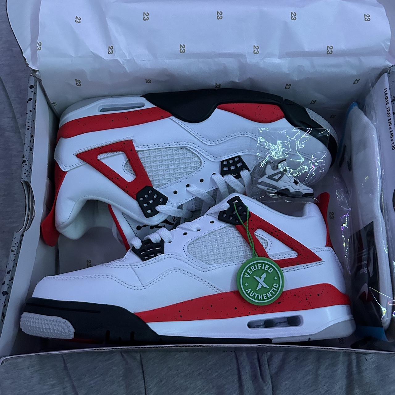 Jordan 4 red cements - Depop