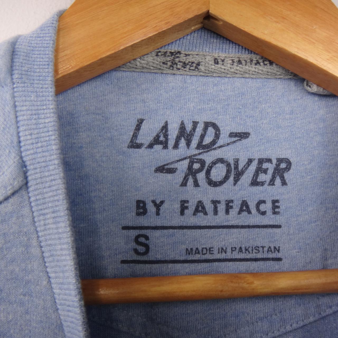 FAT FACE x LAND ROVER Tshirt Size S Blue Graphic... - Depop