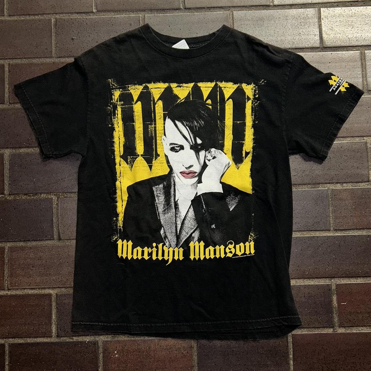 Vintage Marilyn Manson 2004 Tour Tee - Depop