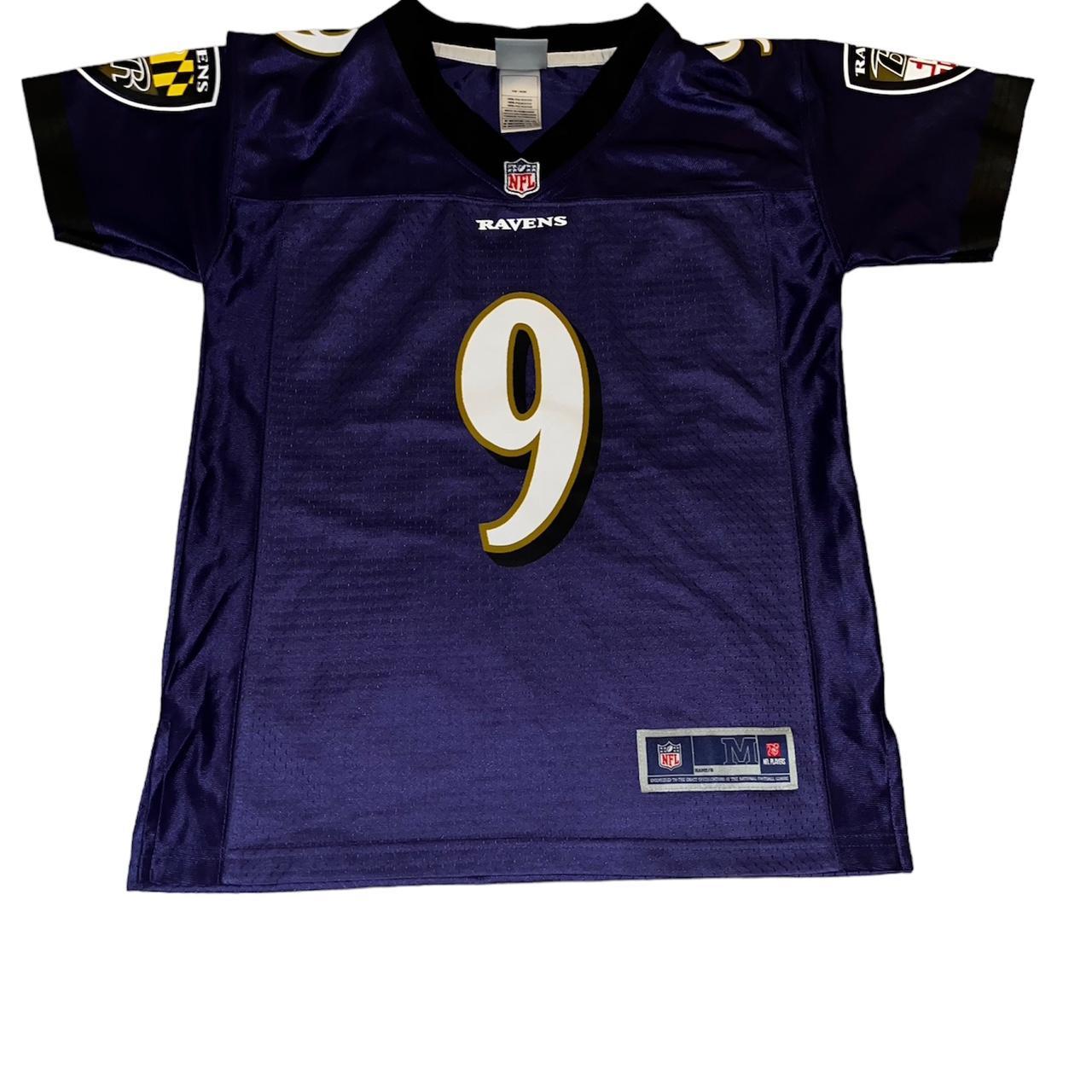 Age 10-12 Baltimore Ravens Home Top/Jersey with... - Depop