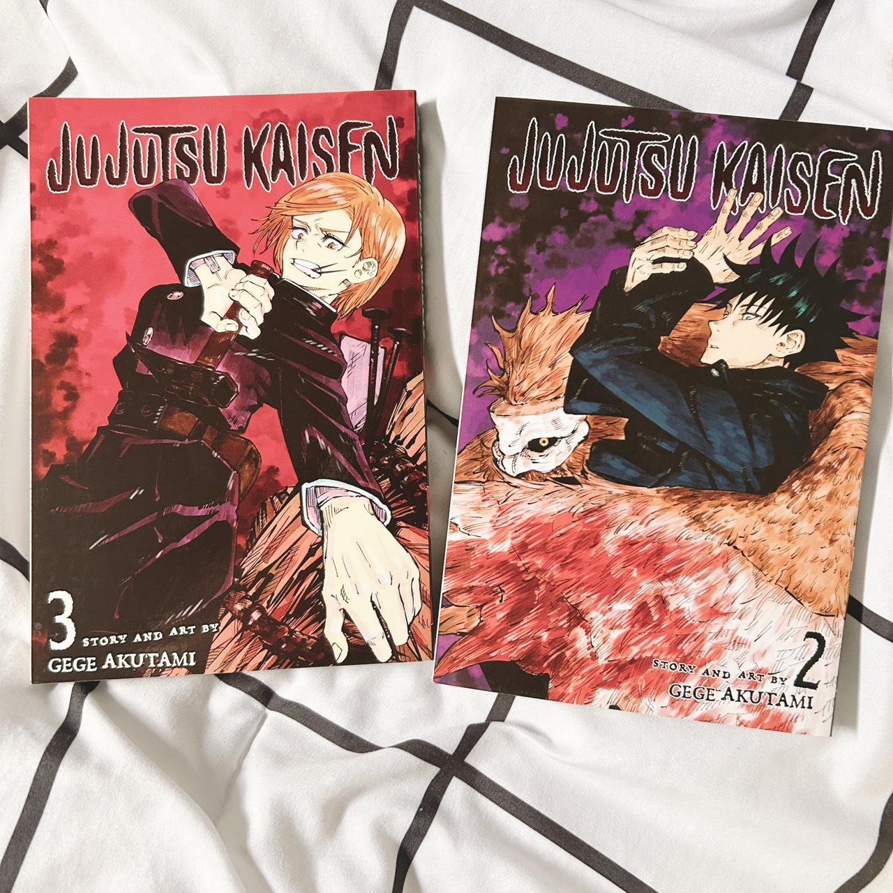 jujutsu kaisen manga! volumes 2 & 3 i’ll be selling... - Depop