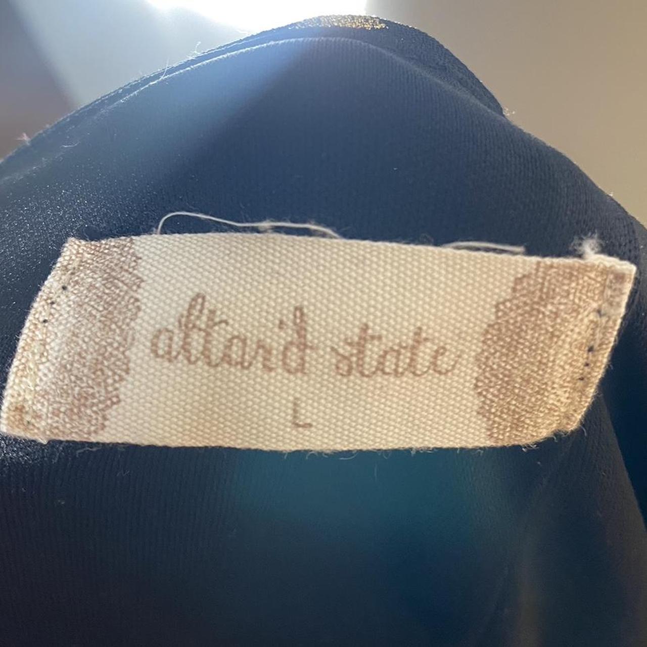 Altar’d state brand black and gold star skirt So... - Depop