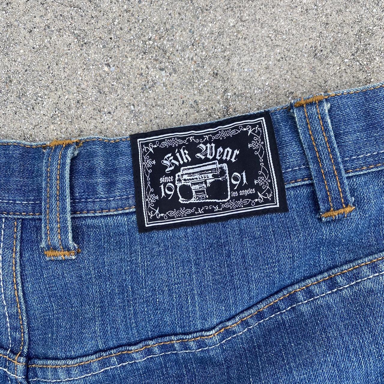 raver kikwear atomic jeans super sick pair, not... - Depop