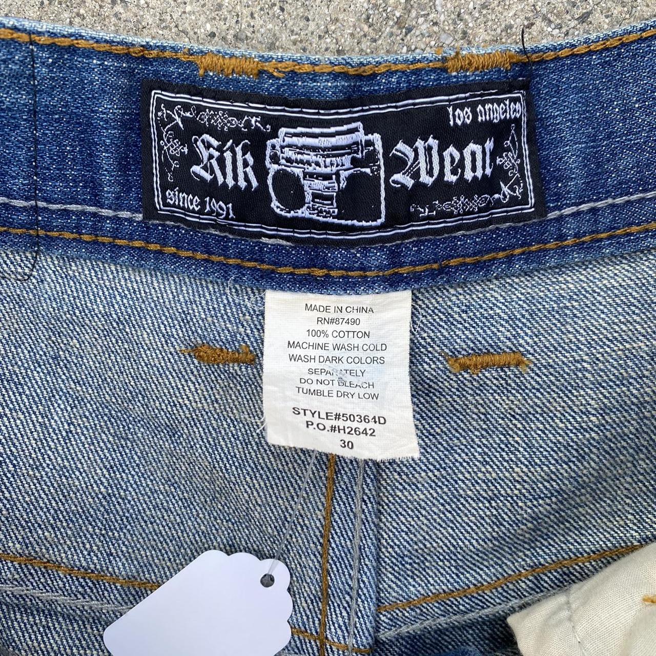 raver kikwear atomic jeans super sick pair, not... - Depop