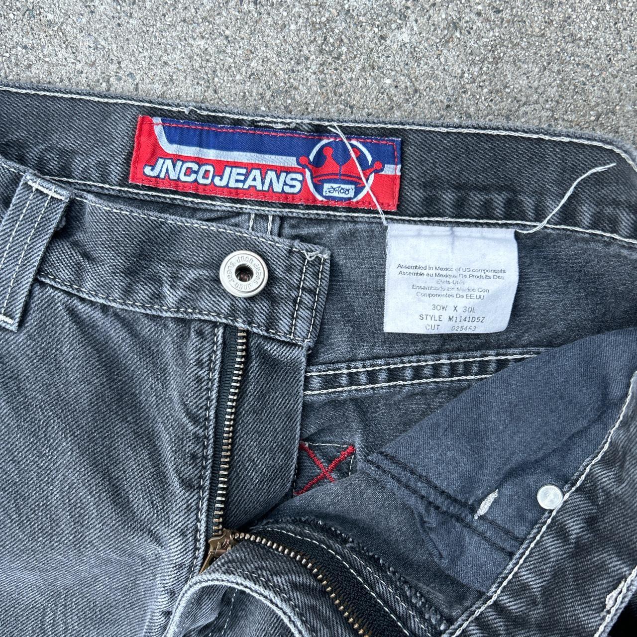 grail jnco tribal jeans jester 30x30 still in... - Depop