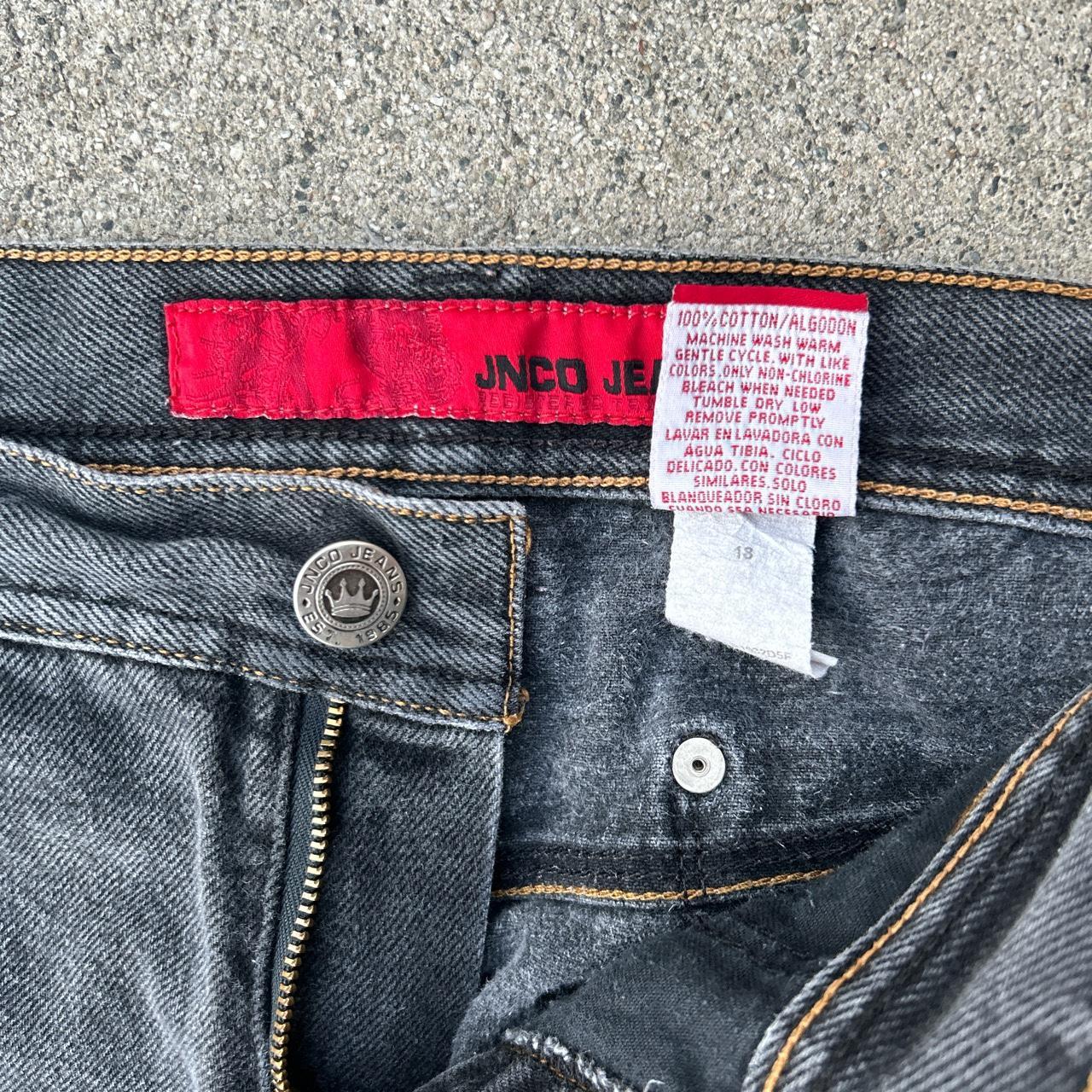 jnco jeans bulldog size 18 (28x28) #jnco... - Depop