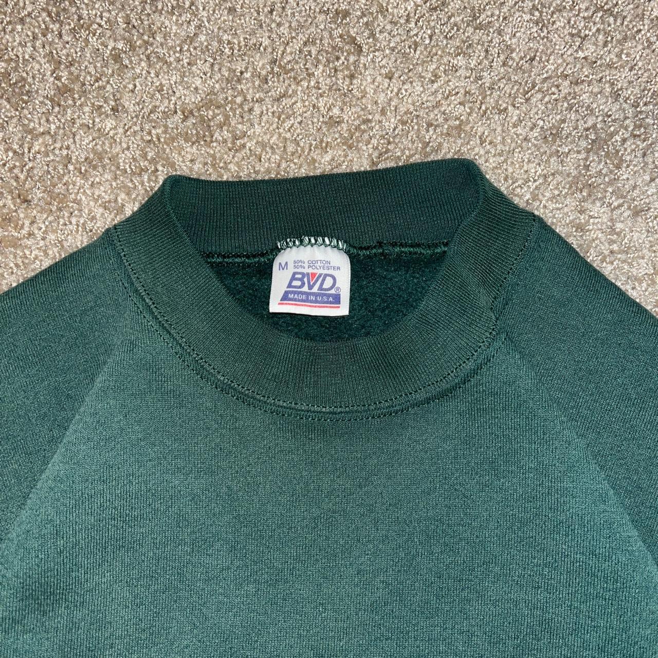 BVD vintage crewneck green - Depop