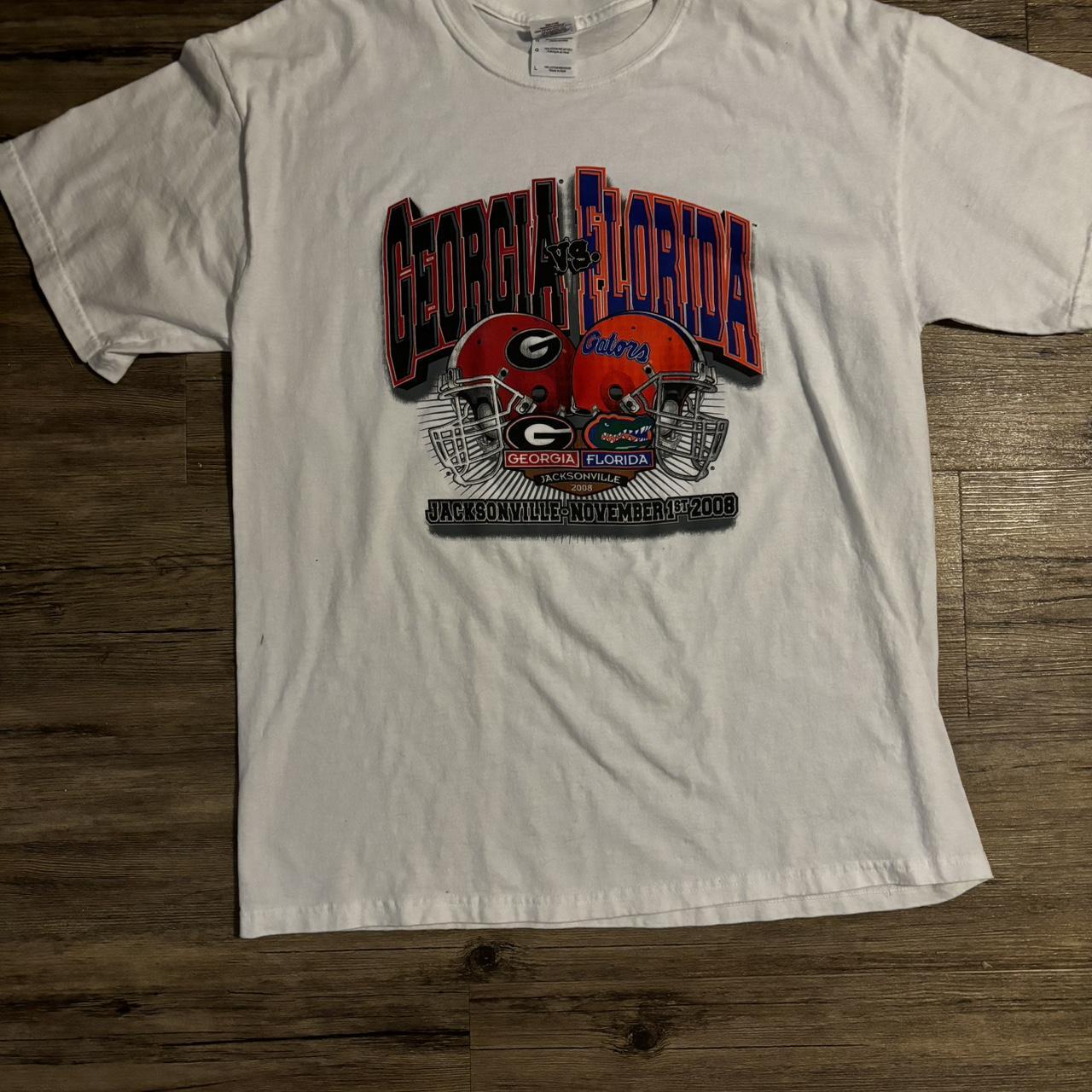 2008 Georgia vs Florida game tee - Depop