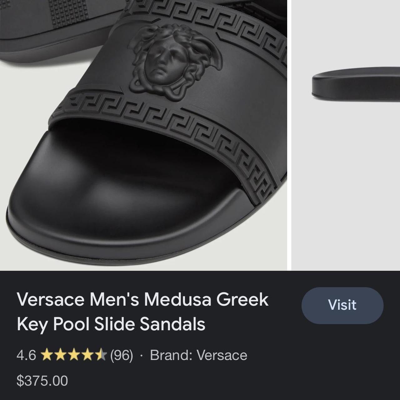 Versace Slides Defects on left slide It doesn’t say... - Depop