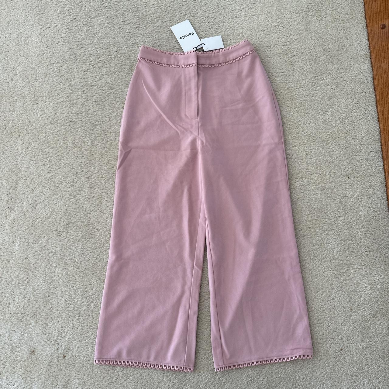 #Pomelo - wide leg pink culottes Brand new with... - Depop