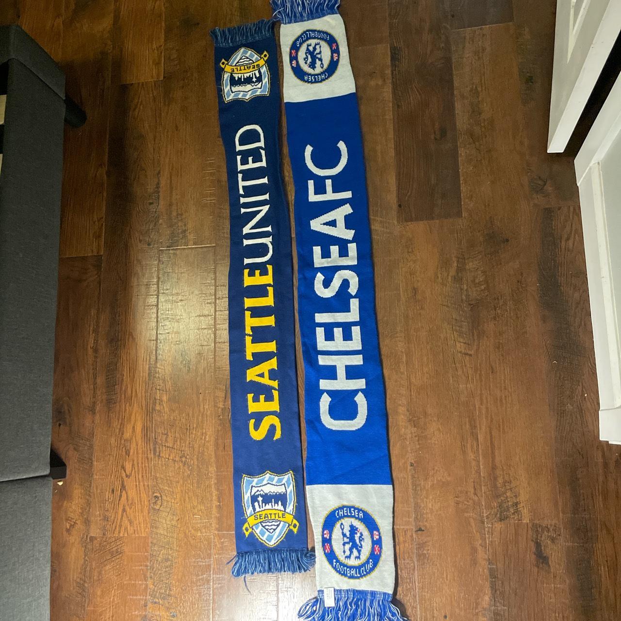 Chelseafc and Seattle United scarf Small stain on... - Depop