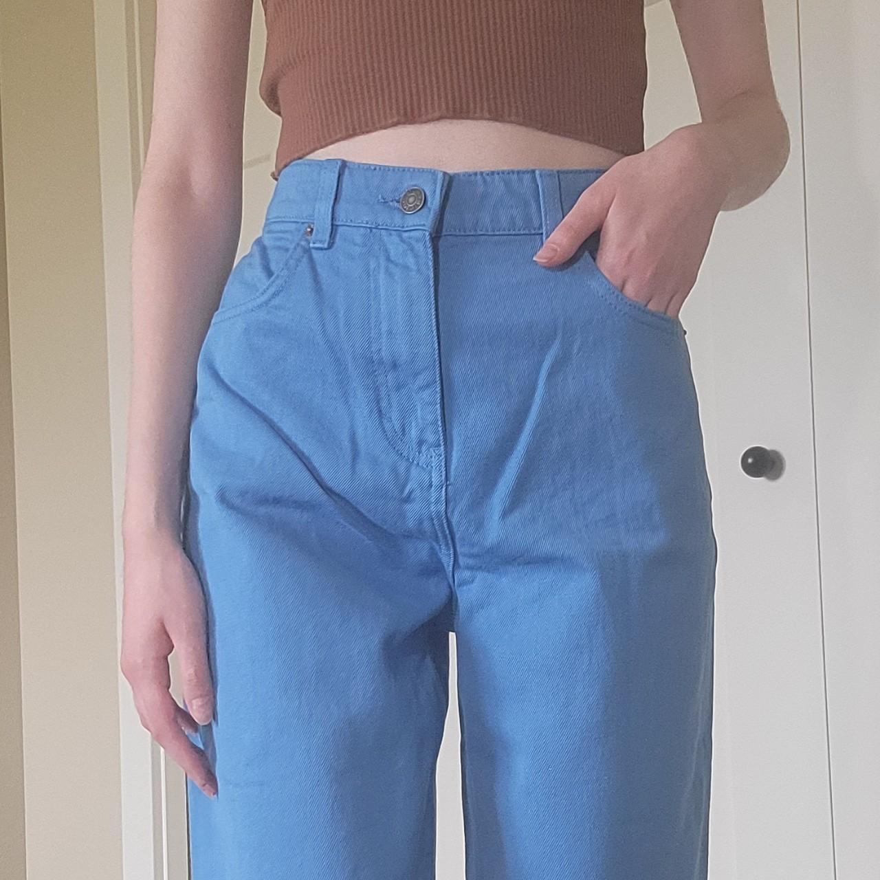Motel azure blue jeans with tags still attached I... - Depop