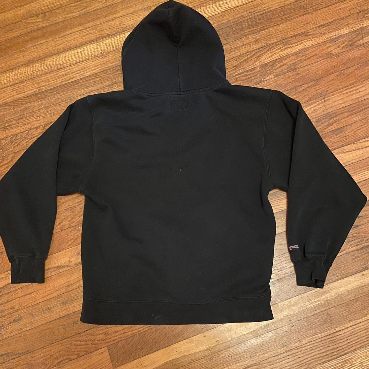 Vintage jansport black zip up UCSD drawstring size... - Depop