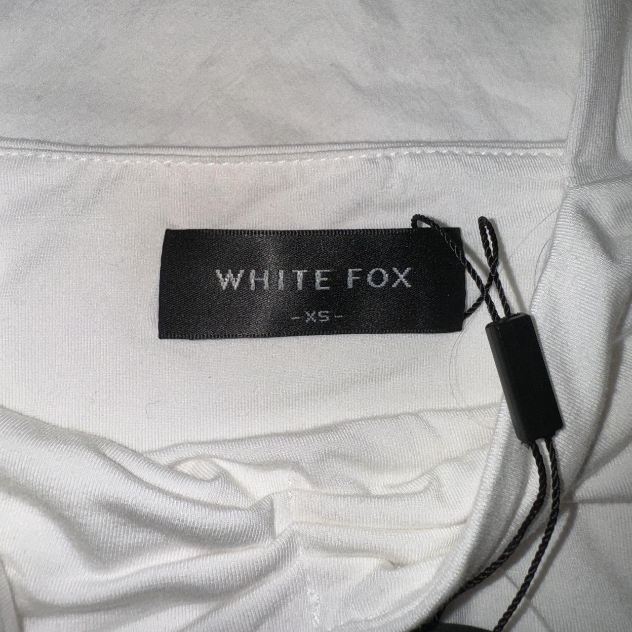 Brand new white fox top Xx Size XS - Depop