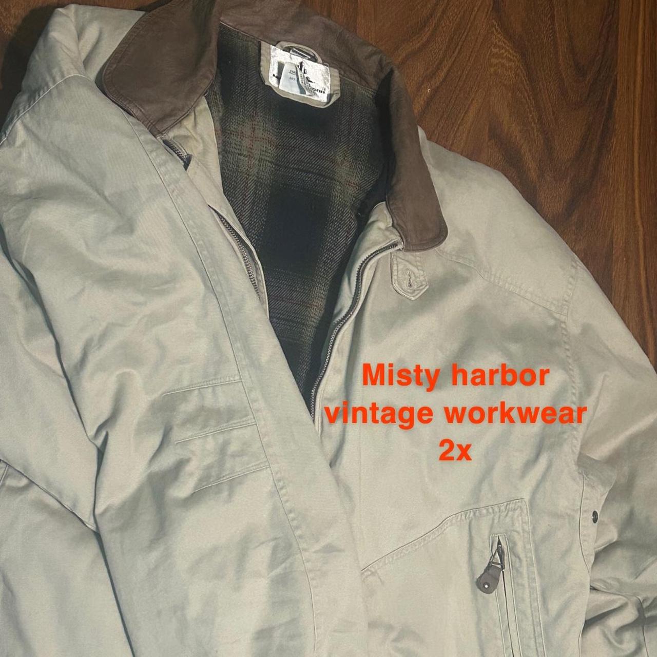 Misty harbor vintage workwear jacket #vintage... - Depop