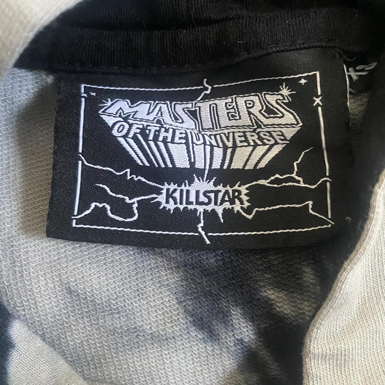 Killstar Women's Black and Grey Jumper | Depop