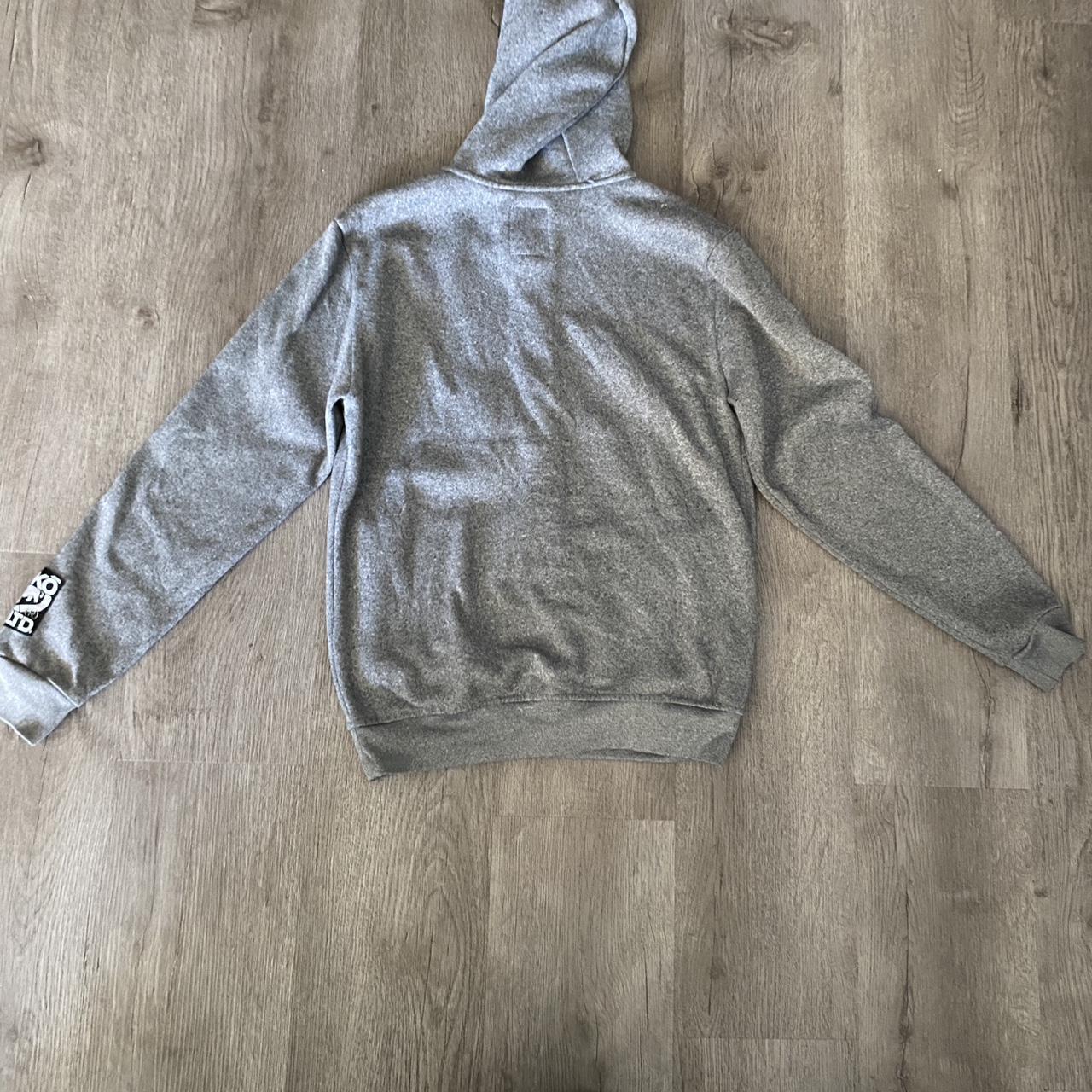 Grey Ecko Unltd zip up hoodie Size: Small not much... | Depop