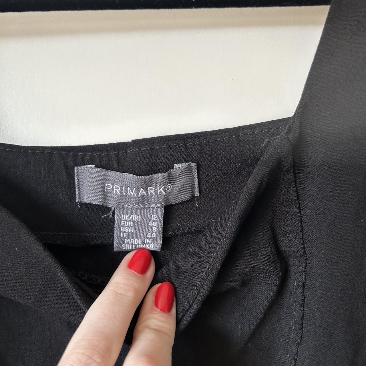 Puff sleeve mini dress from Primark, never been worn. - Depop