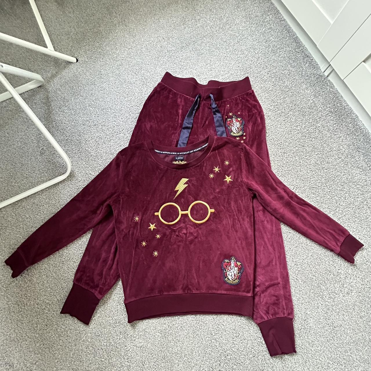 Harry Potter pyjama set from primark Top is a size S... - Depop