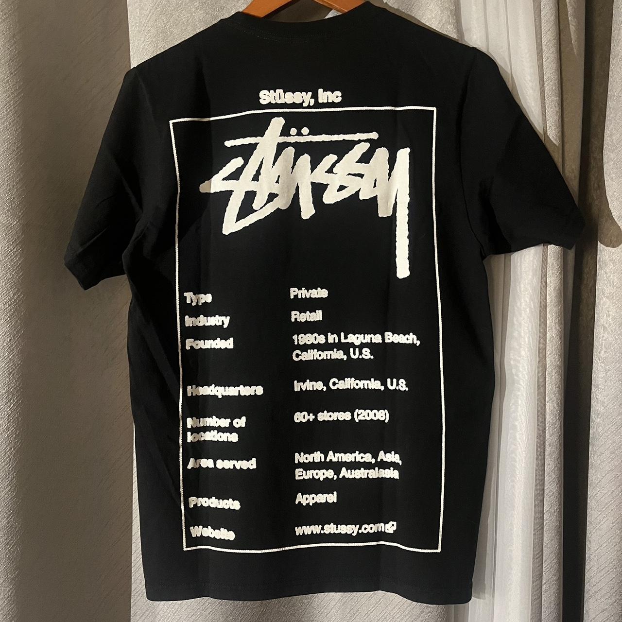 black stussy wiki tee ‼️plz dm before buying‼️ - Depop