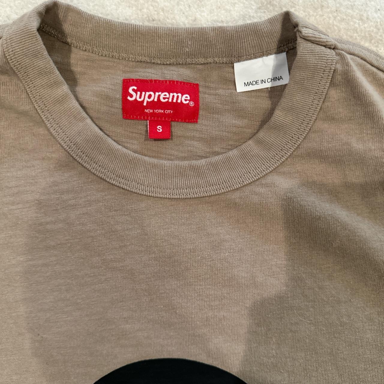 Men’s supreme t shirt, size small. Never worn. 27”... - Depop