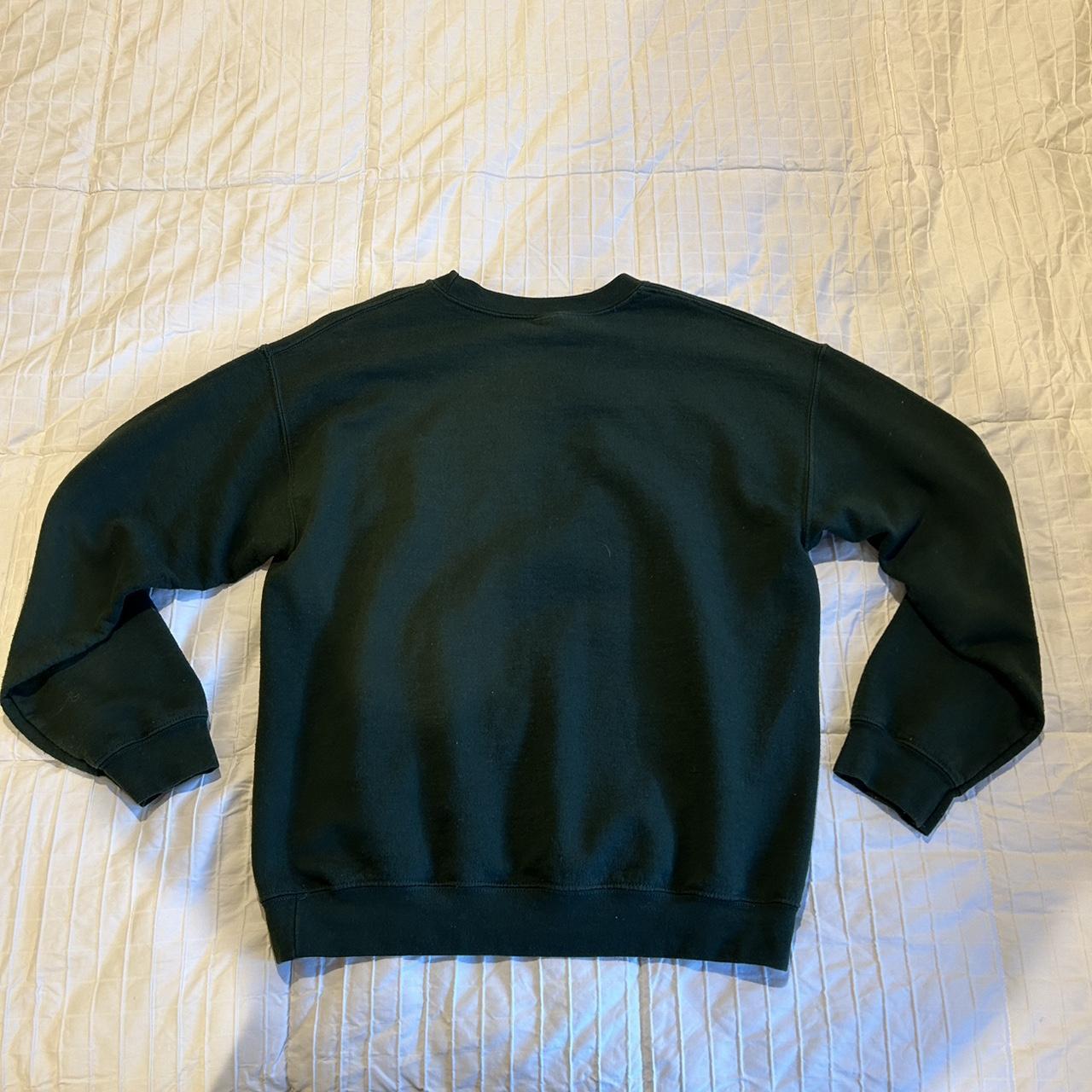 Dark green Kanye Graduation crewneck -size M on the... - Depop