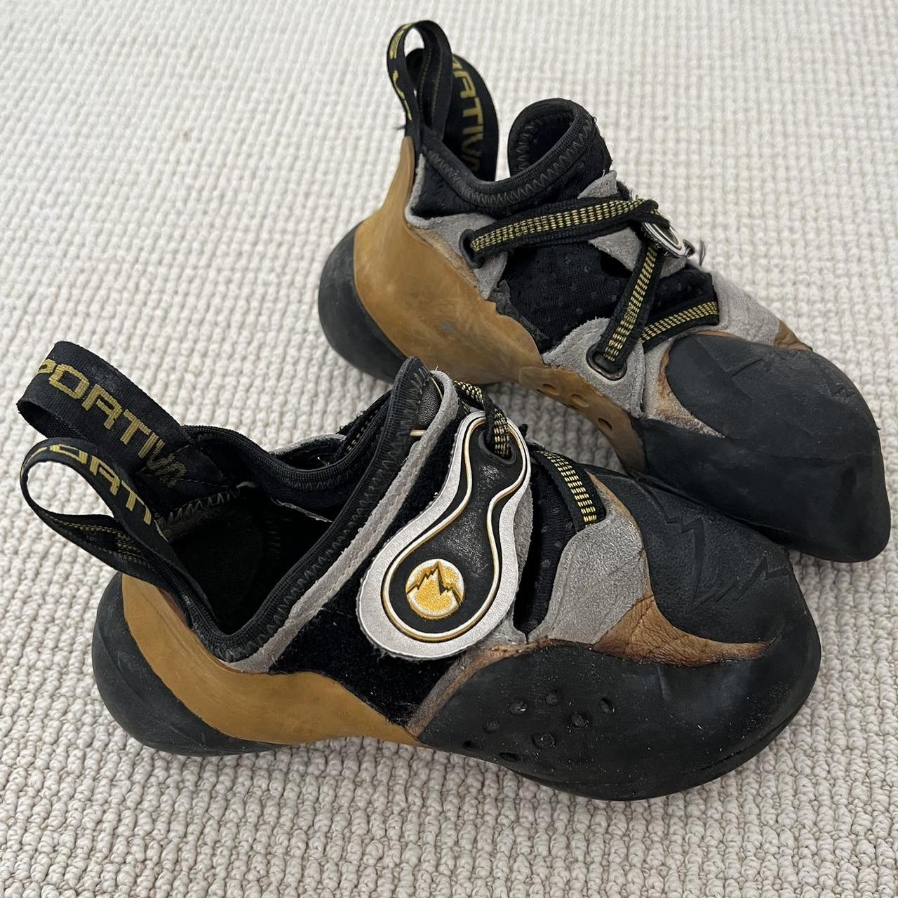 La Sportiva Solution climbing shoes. Size US 3.5,... | Depop