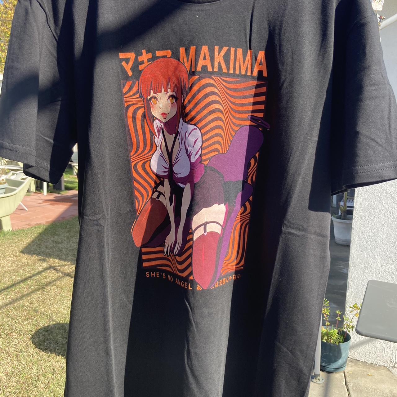 Makima Chainsaw Man T-shirt boot by Die Sentai... - Depop