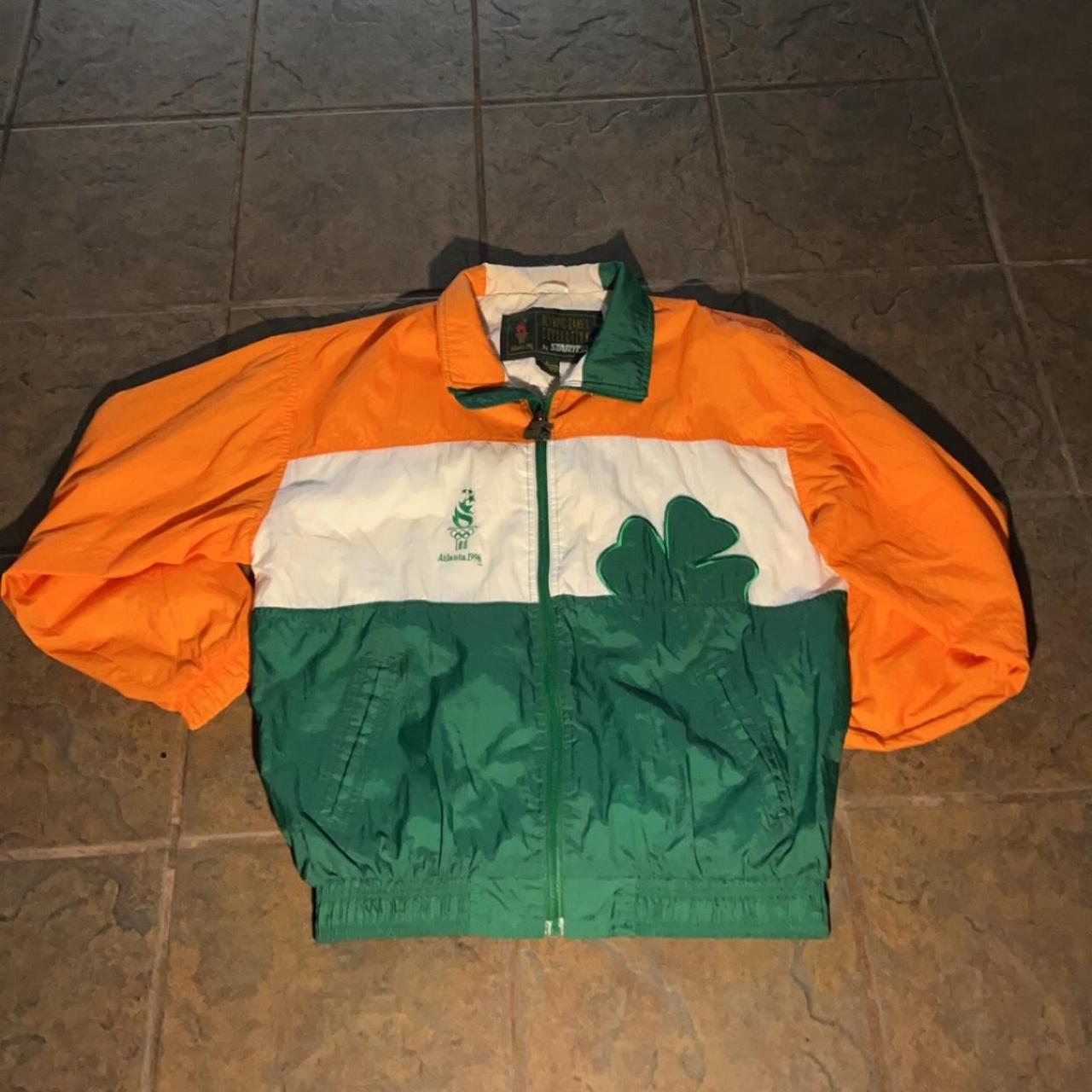 1996 Olympics, Atlanta vintage Irish jacket... - Depop