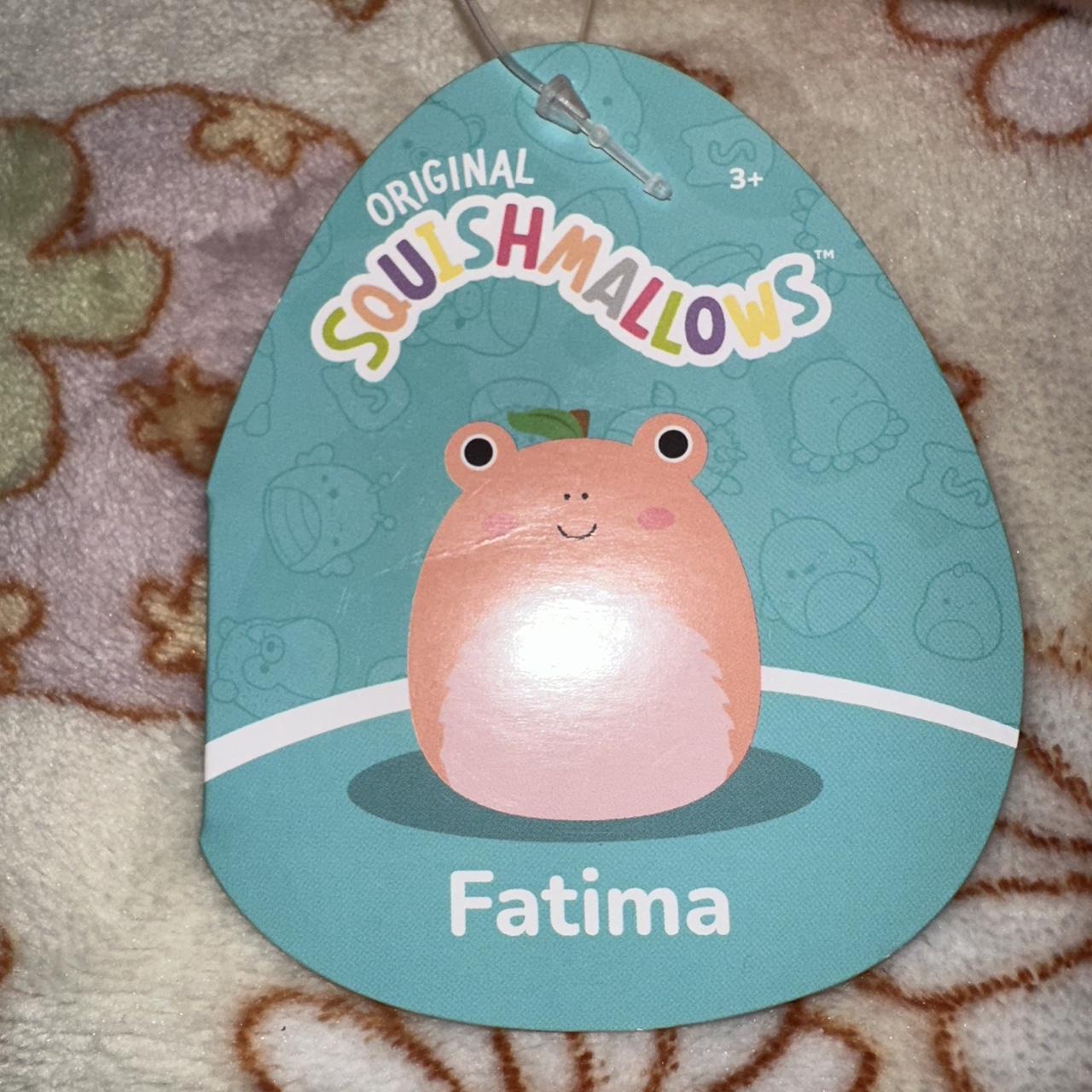 Fatima the peach frog hybrid squishmallow 5in with... | Depop