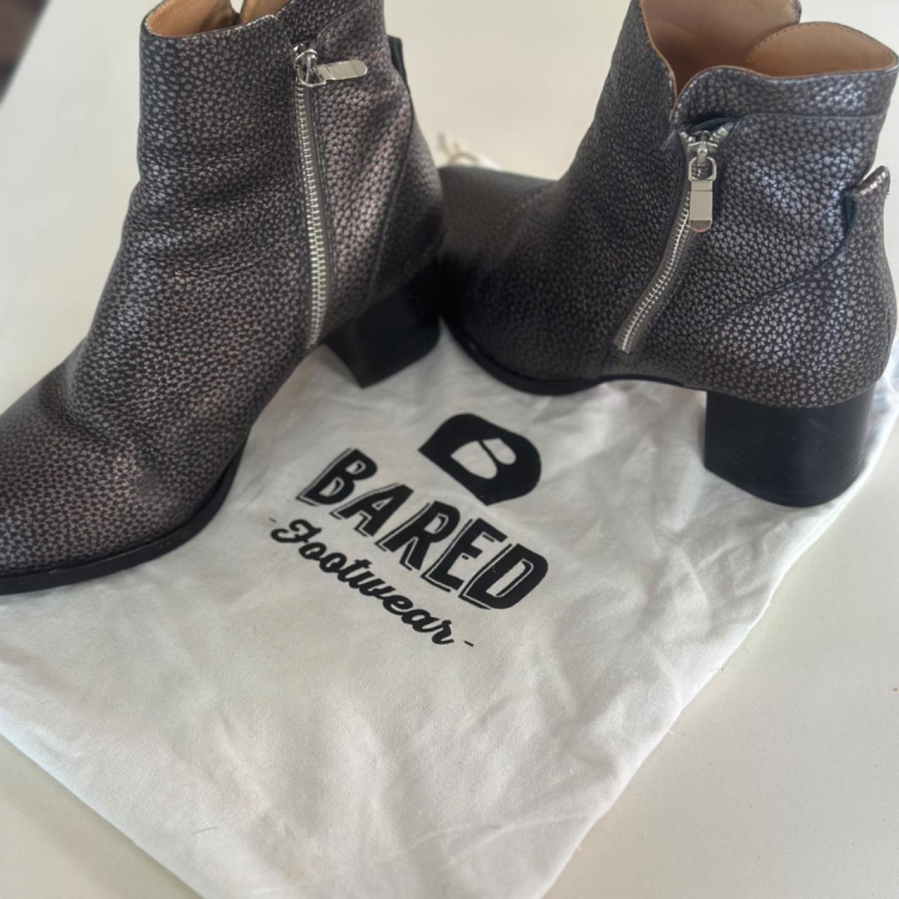 Great condition Bared brand Jaeger Pewter silver... - Depop