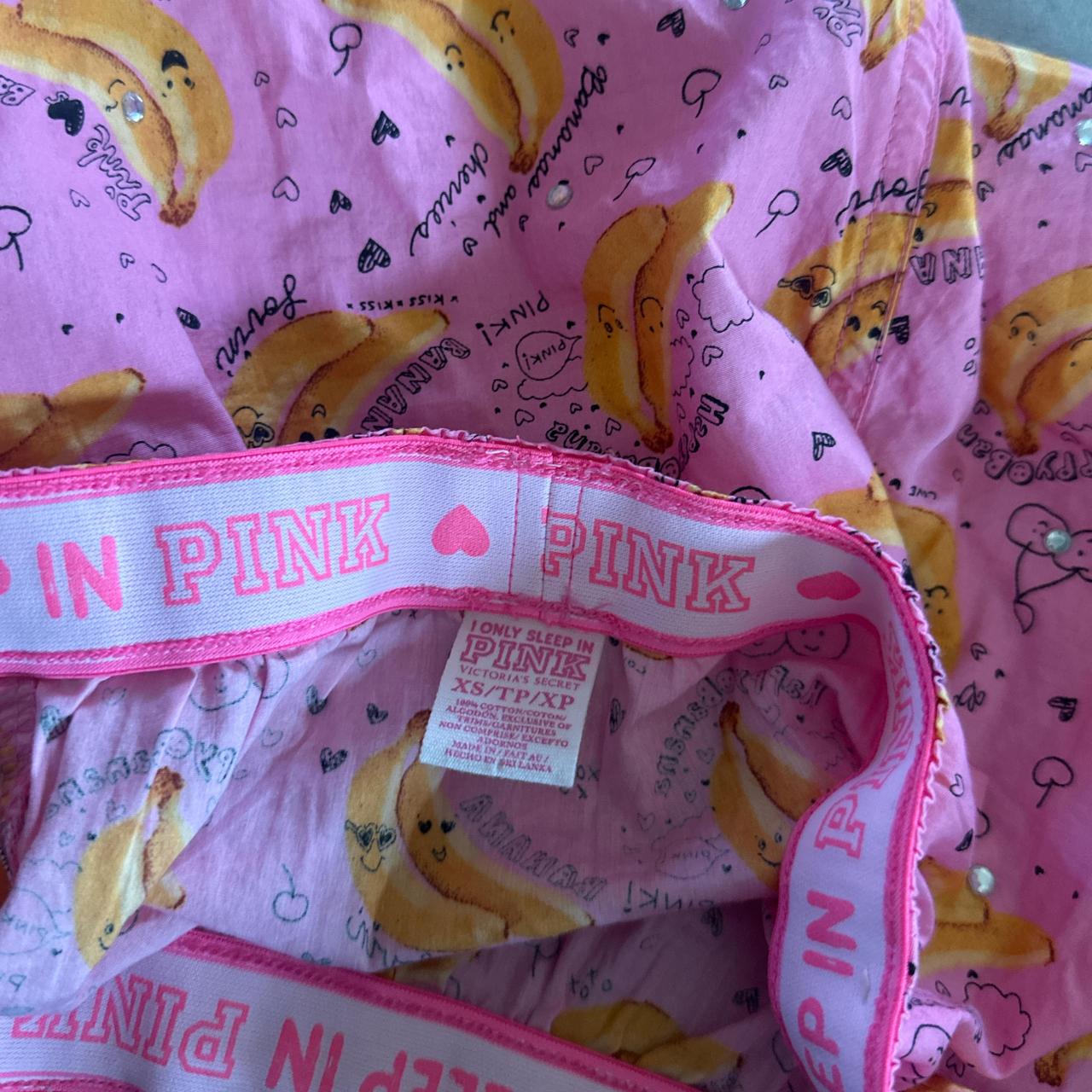 Y2K Pink Victoria's Secret boxer style pj shorts.... | Depop