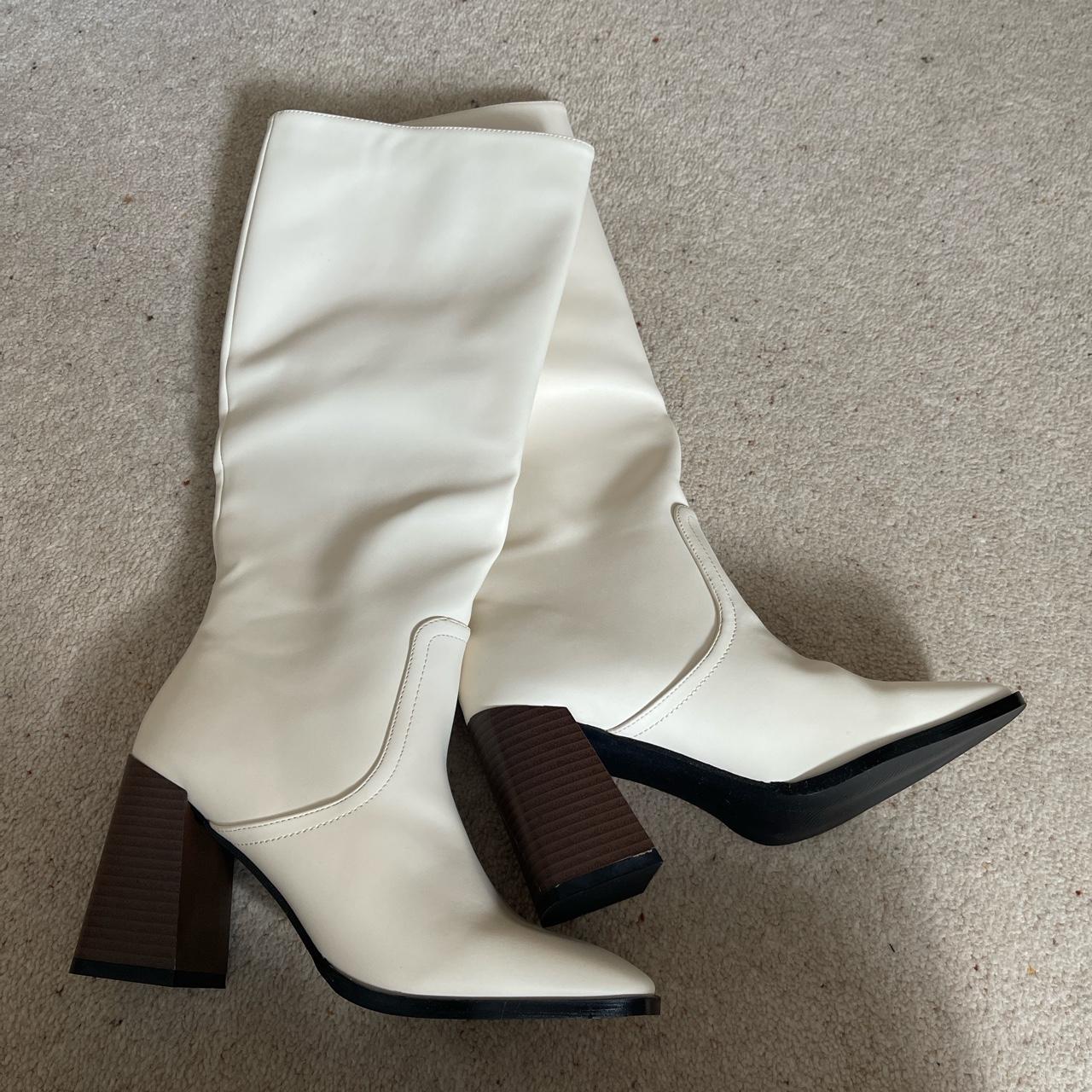 Brand new without tags BEBO by Asos cream/off white... - Depop