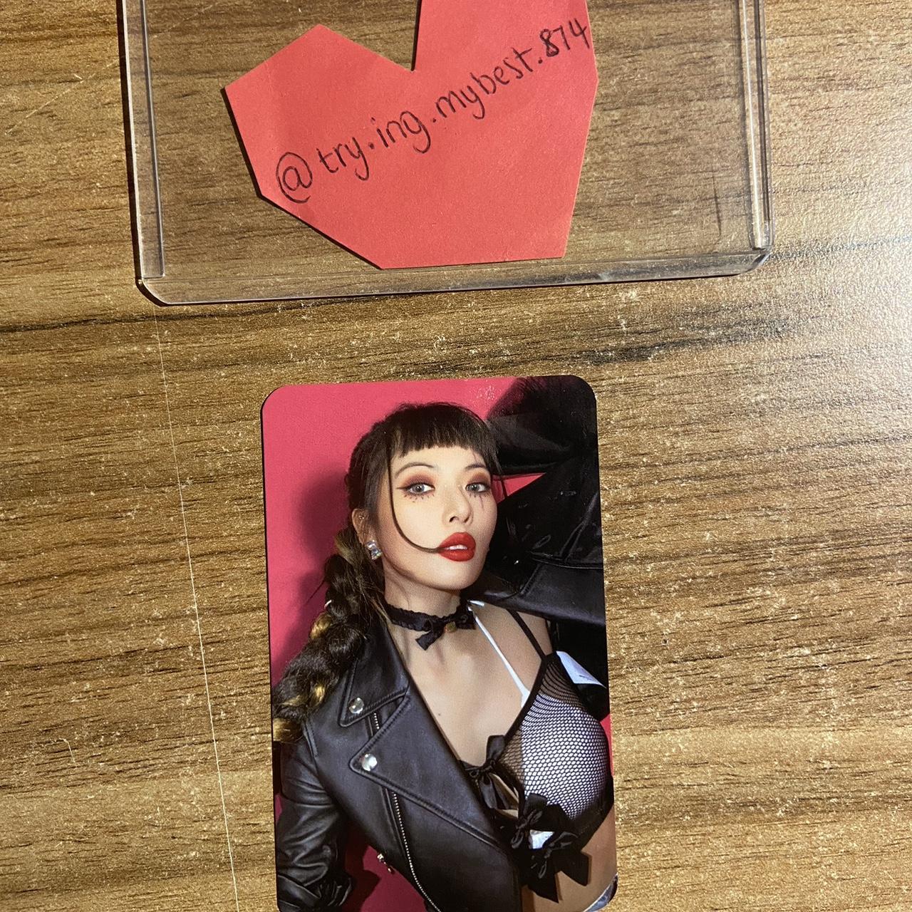 WTS/WTT HyunA photocard May have some... - Depop
